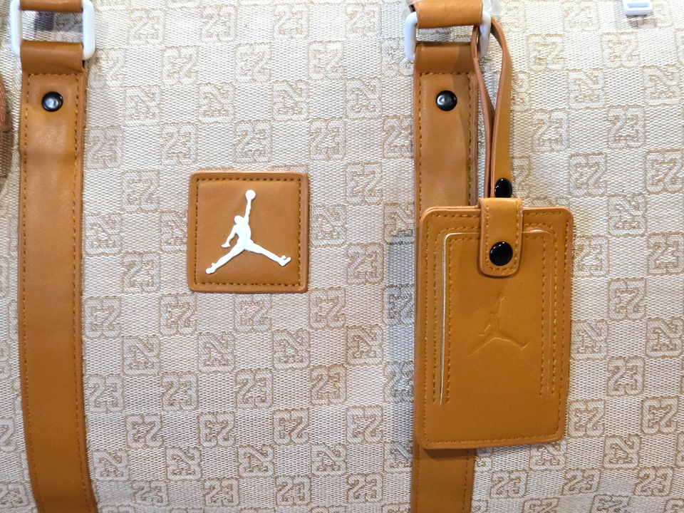 Jordan Nike Monogram Logo Jacquard Mini Backpack & Duffle & Messenger ...