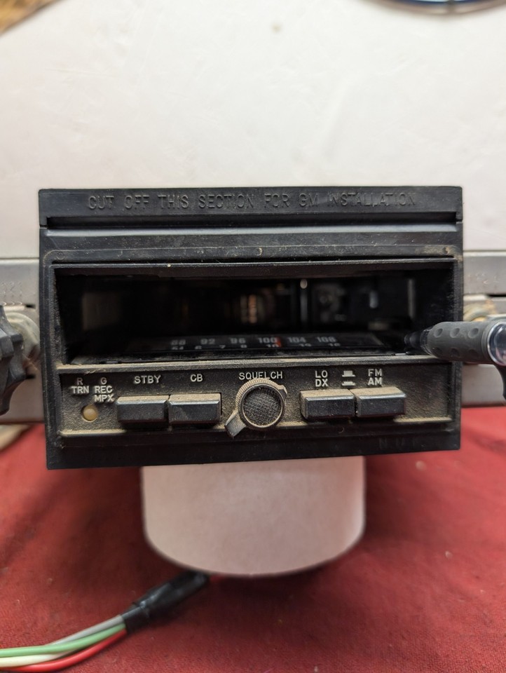 Vintage JIL AM/FM 8 Track Multiplex W / CB Transceiver Model 852 CB 23 ...