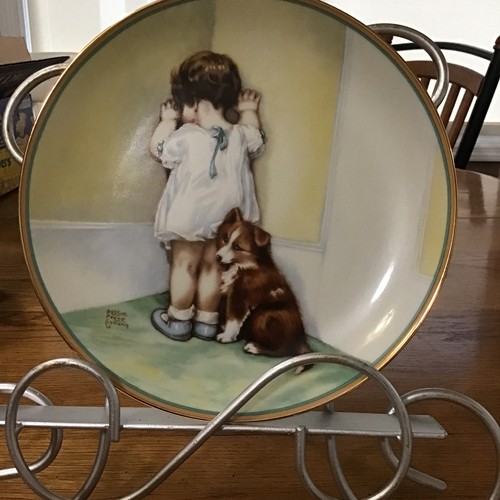 IN DISGRACE HAMILTON PLATE BESSIE PEASE GUTMANN A CHILDS BEST FRIEND ...