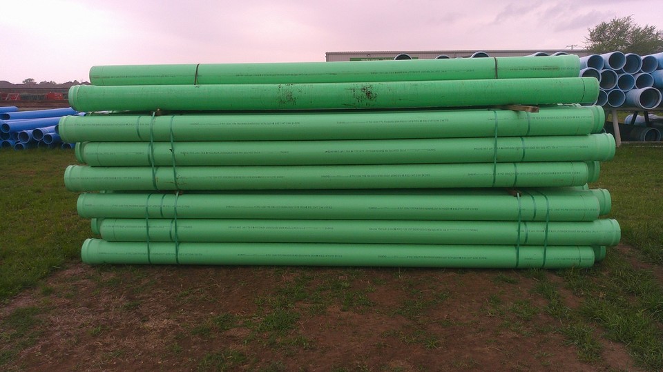 PVC Pipe - 6" x 18' - DR14 - Conduit, Plumbing, Plastic Pipe, Drainage ...