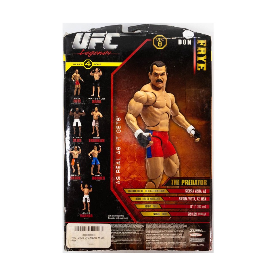 Jakks Pacific UFC Action Figures Don Frye - UFC Legends Series 4 VG+ ...