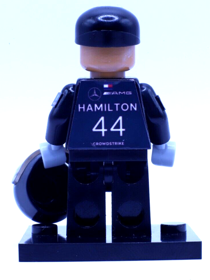 LEGO F1 Formula 1 Minifigure Racing Driver Fan - Lewis Hamilton - 2024 ...