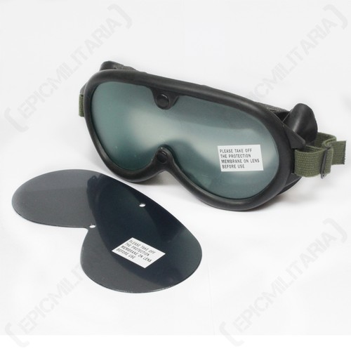 Reproduction US MILITARY M44 GOGGLES - American Army Protection Glasses ...