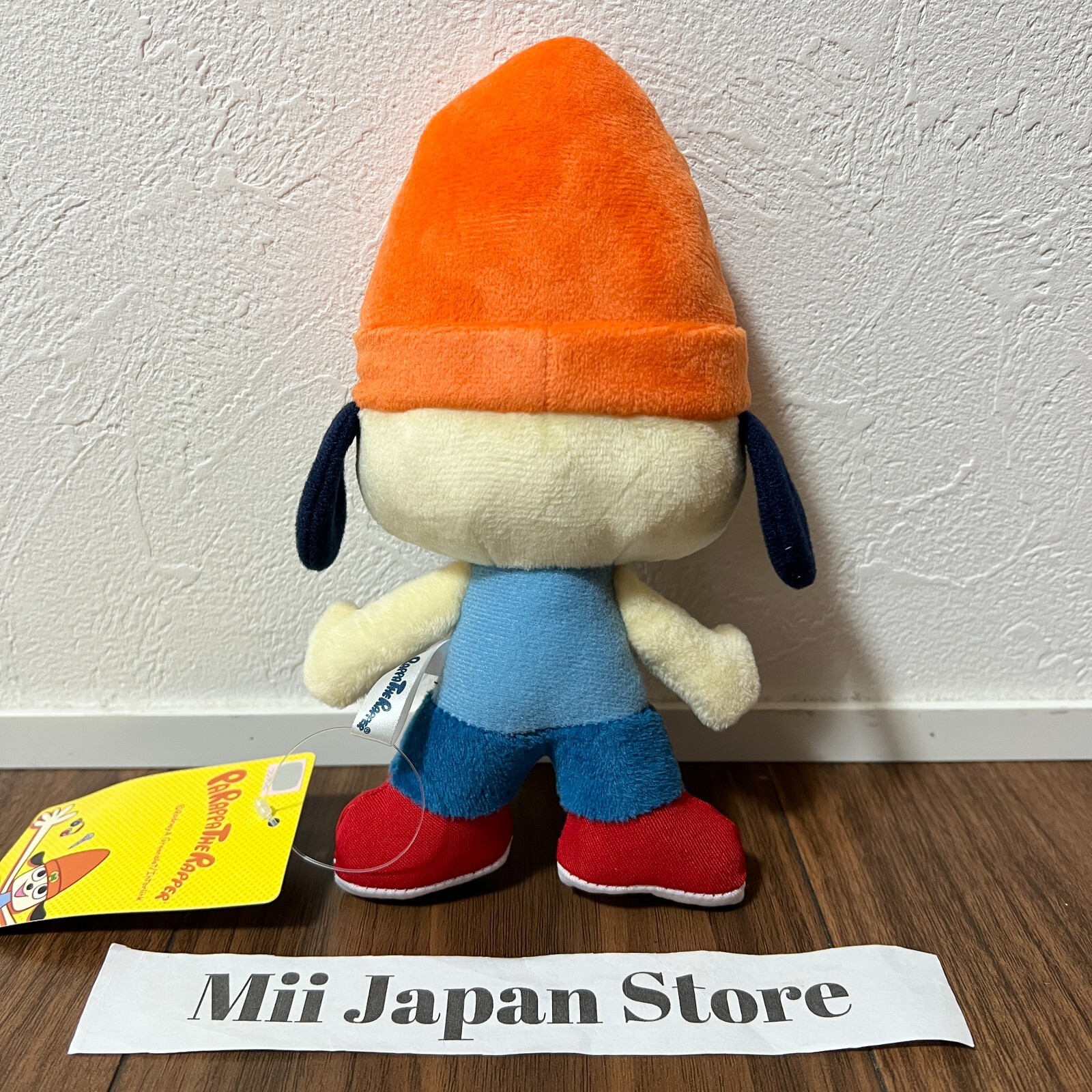 PARAPPA THE RAPPER Parappa Plush Doll toy 19cm/7.5" Kawaii Anime Japan ...
