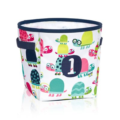 Thirty One Mini Storage Bin in Topsy Turtles - No Monogram, new! | eBay