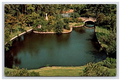 Postcard: IL Pastoral Scene, Technytowers, Parks, Techny, Illinois ...