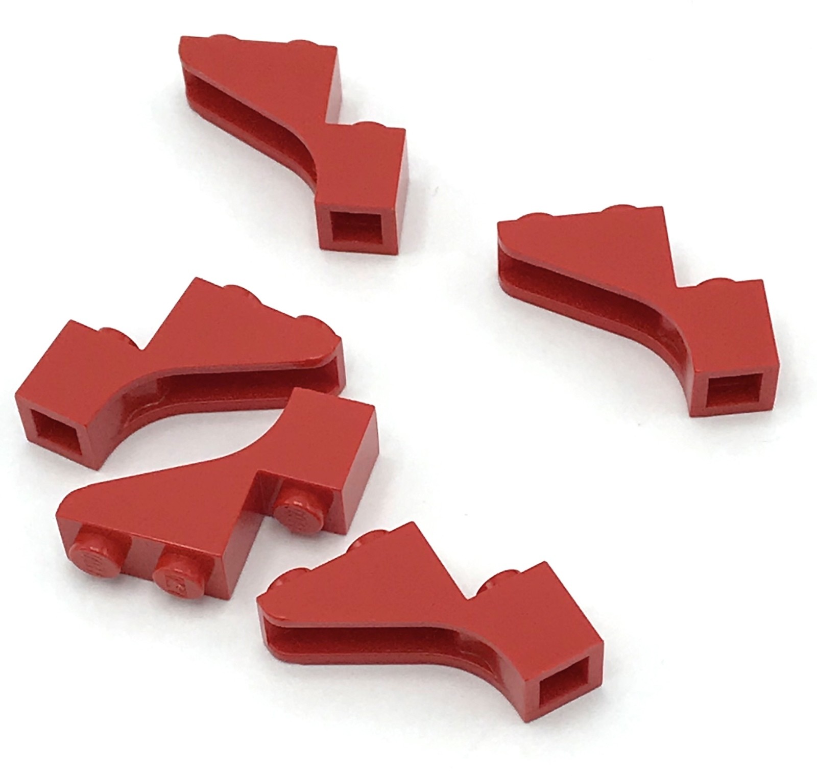 Lego 5 New Red Bricks Arch 1 x 3 x 2 Dot Pieces | eBay