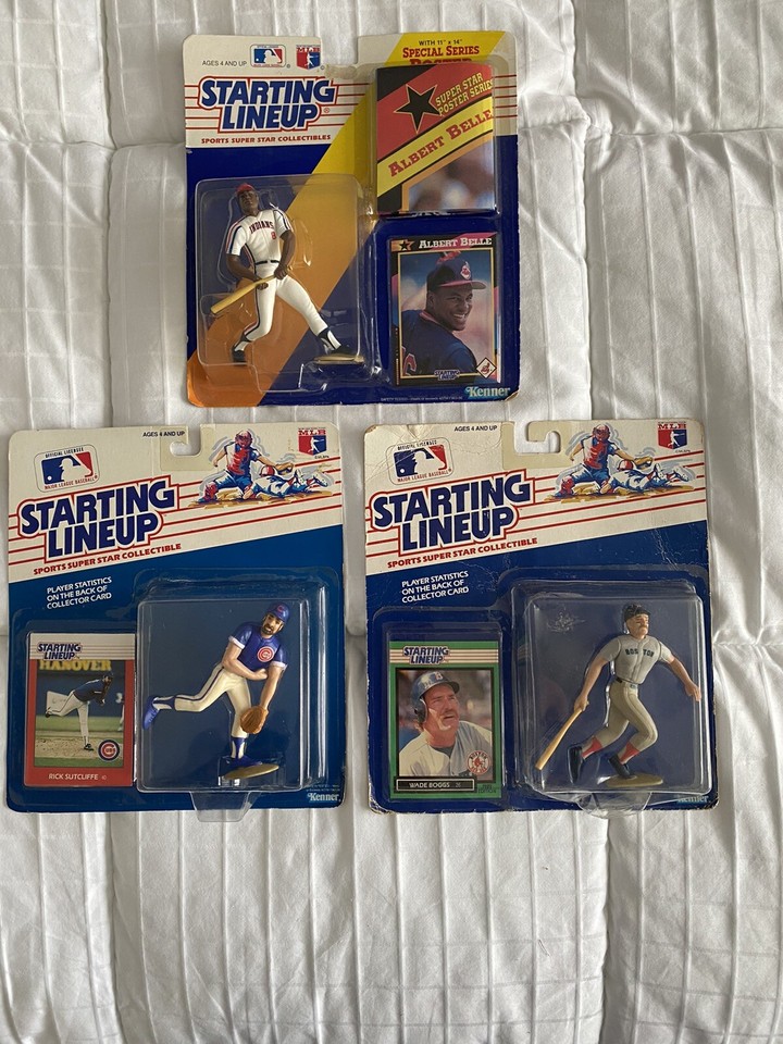 Starting Lineup SLU Figures & Card Lot MLB Baseball / 7 Total HOF ⚾ ...