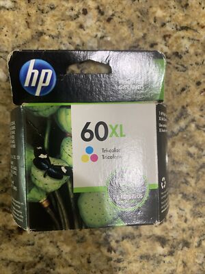 HP 60XL Tri-color Ink Cartridge (CC644WN) Expired date: Oct-2016 | eBay