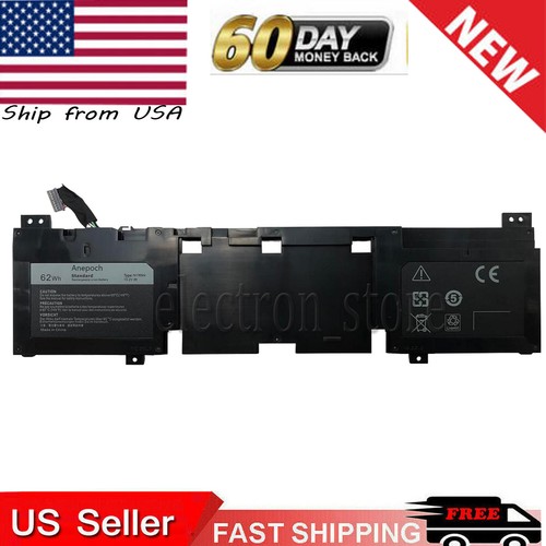 New 3V806 N1WM4 P56G Battery for Alienware 13 R2 ALW13ED-1708 1608 1508 ...