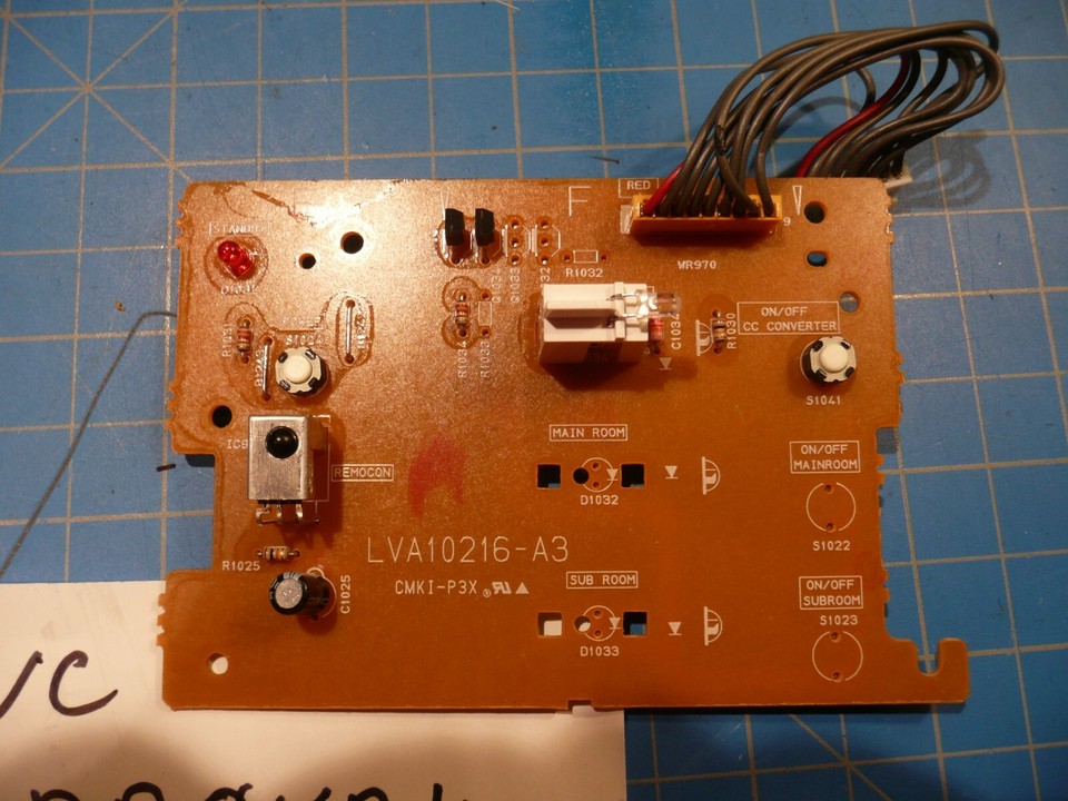JVC RX-DP9V Receiver Replacement Parts Cir Board Part # LVA10216-A3 | eBay