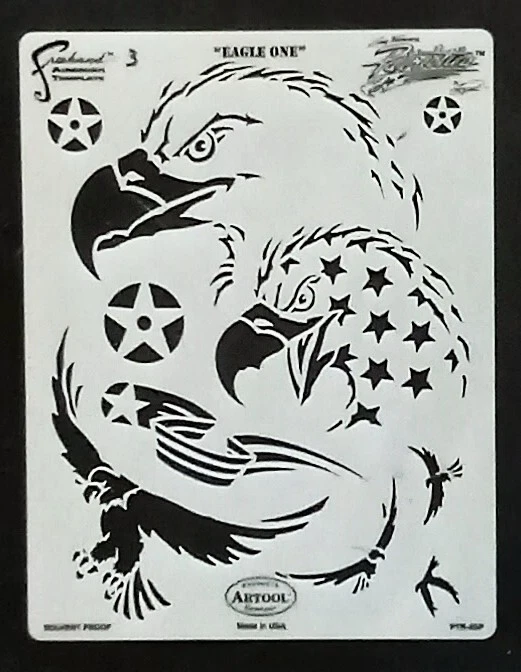 Eagle Airbrush Stencil