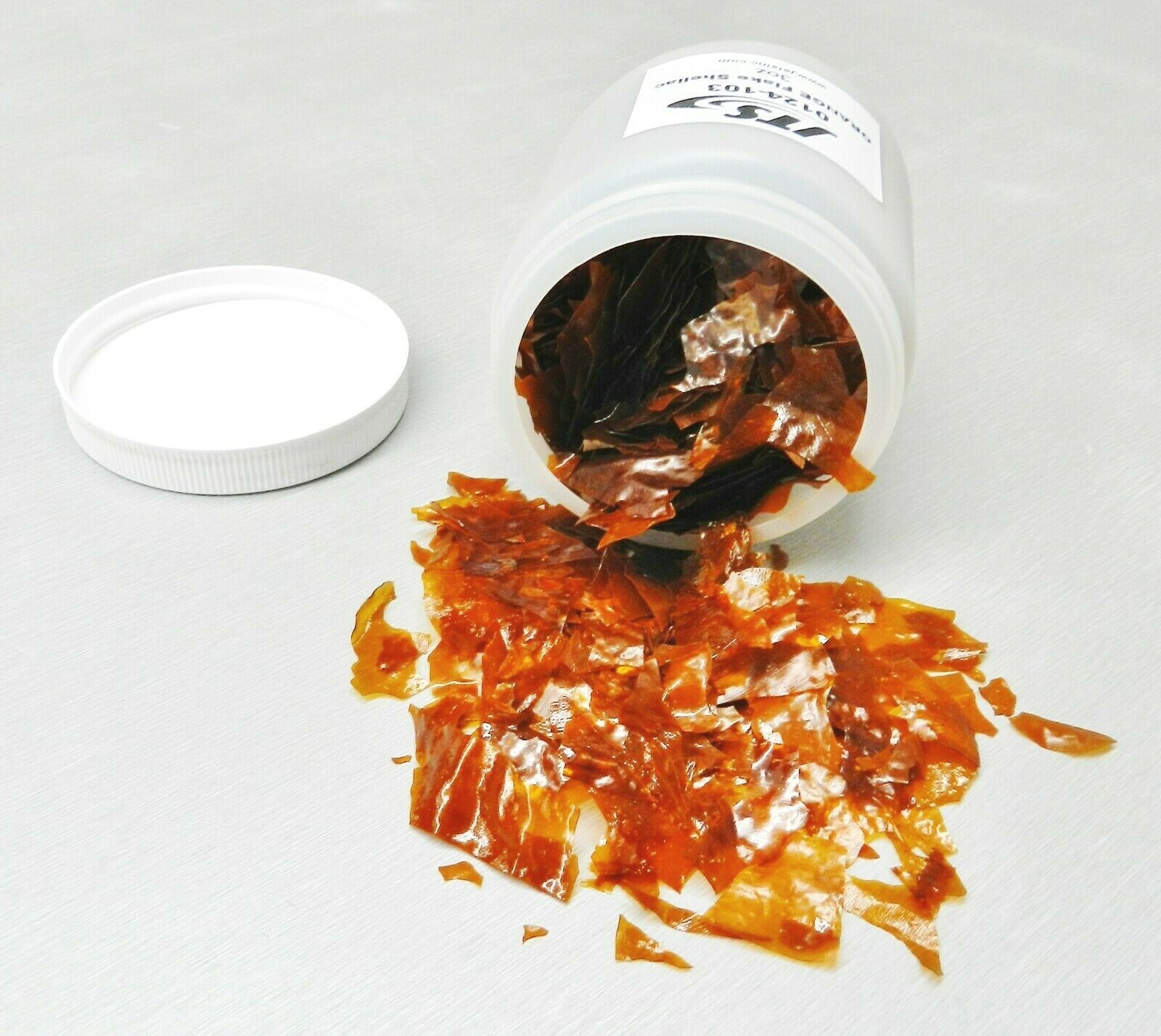 Orange Flake Shellac 3oz Jewelry Watchmaker Engraving Adhesive Setters ...