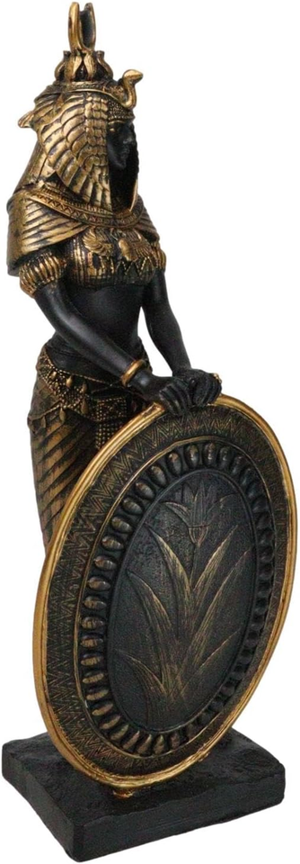 Ebros Egyptian Theme Isis Holding Shield Goddess of Magic and Nature ...