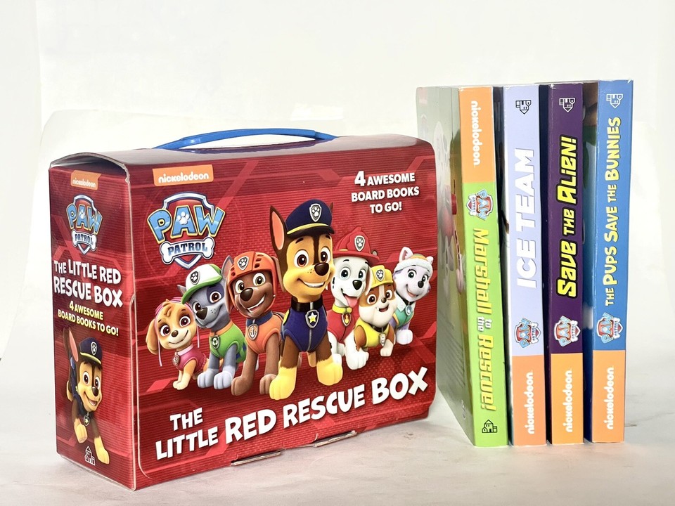 The Little Red Rescue Box (PAW Patrol) : 4 Board Books by Random House ...