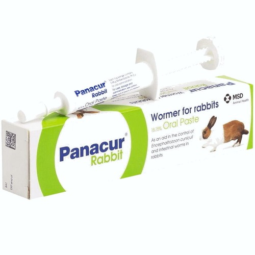 SERINGUE PANACUR GRADUÉE RABBITS 18.75% PÂTE VERMIFUGE ORALE POUR LES ...