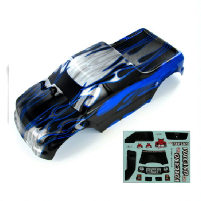Redcat Racing 88049-BL 1/10 Truck Body, Black and Blue ,VOLCANO S30 EPX ...