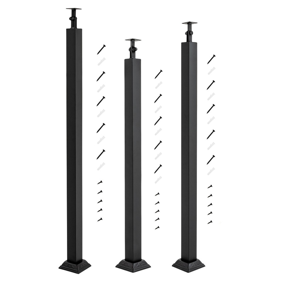 90cm Stair Balusters Posts Deck Iron Railing Handrail Building Fence ...