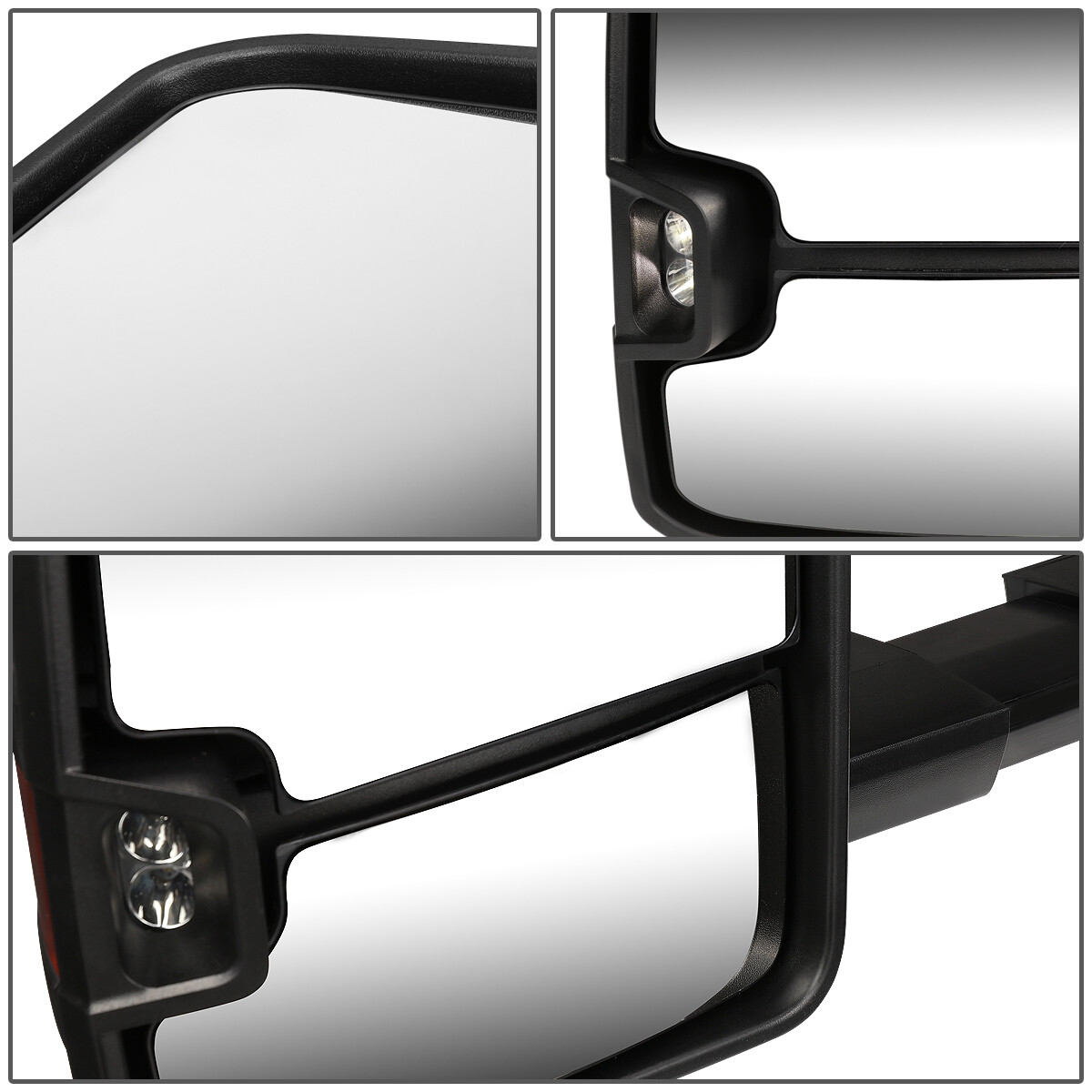 FOR 2003-2007 SILVERADO SIERRA GMT800 PAIR MANUAL+LED TURN SIGNAL ...