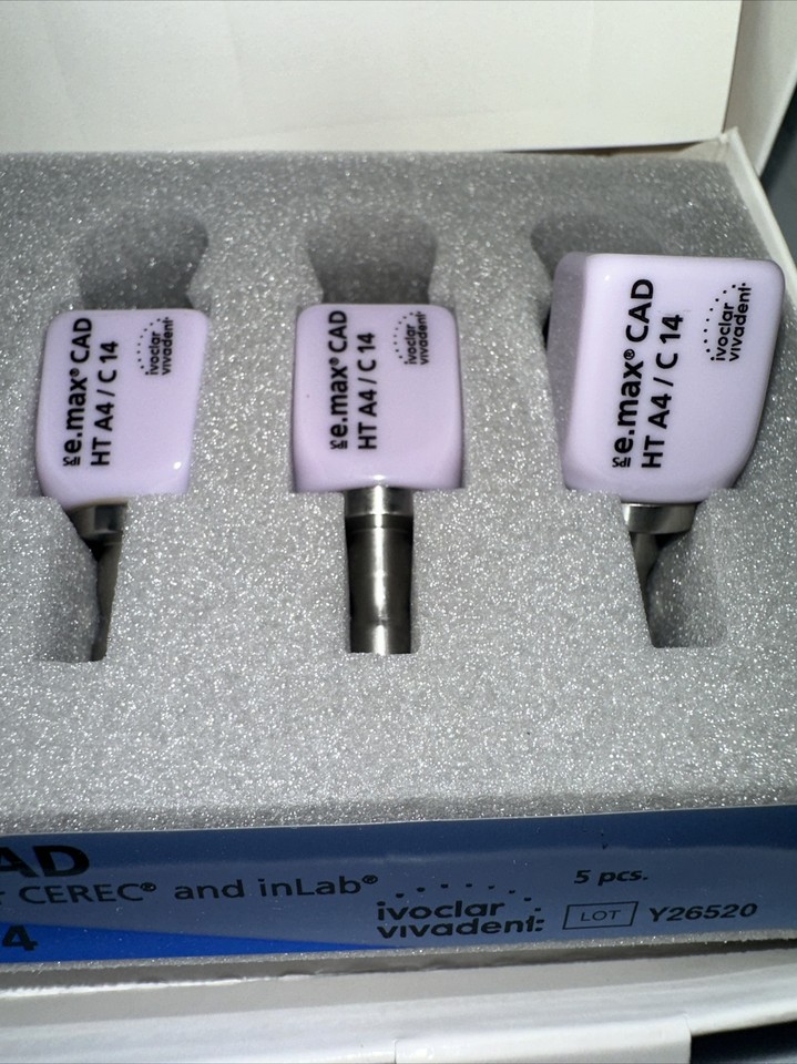 Cerec EMAX HT A4 / C14. Ivoclar. One total block Sold Individually | eBay