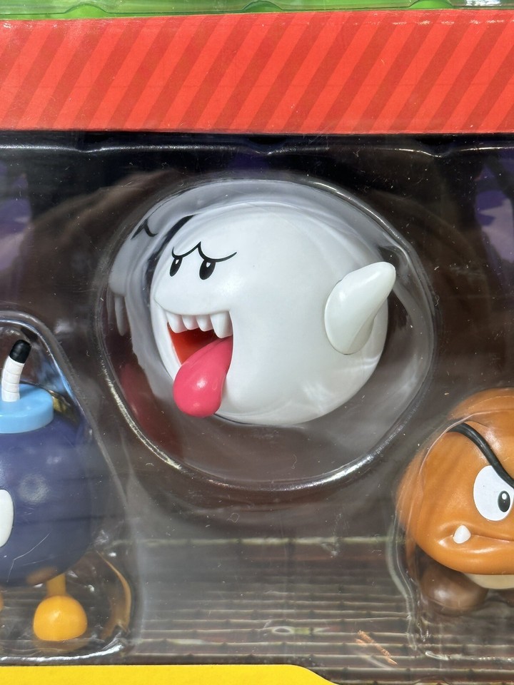 🔥Nintendo Super Mario Friends & Foes 2.5" Mini Figures 10pk “Damaged ...