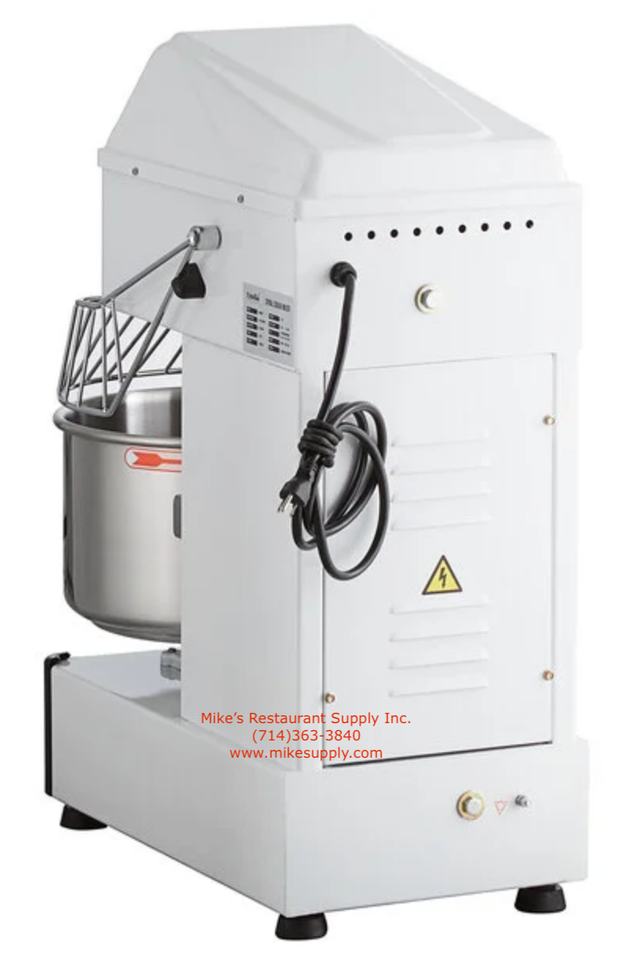 20 Quart 28 LB Spiral QT Dough Mixer 2 Speed Estella SM20 120V 2HP ...
