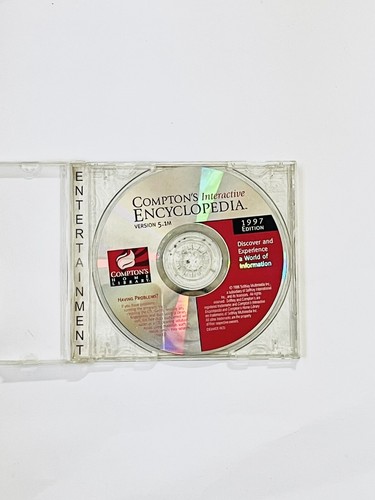 Compton's Interactive Encyclopedia 1997 Vintage PC CD-ROM 787659006019 ...