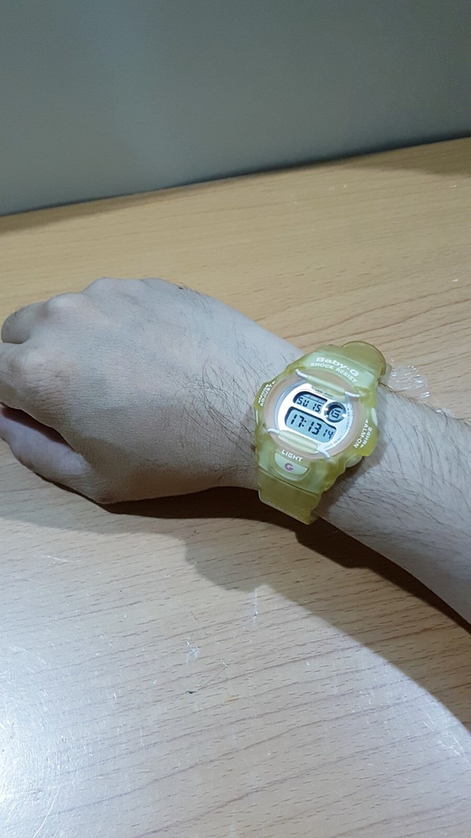 Baby G Shock Resist BG-370 Yellow Jelly I.C.E.R.C Baby G Shock Resist BG-370 Yellow Jelly I.C.E.R.C