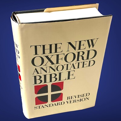 Vintage 1973 The New Oxford Annotated Bible Revised Standard Version ...