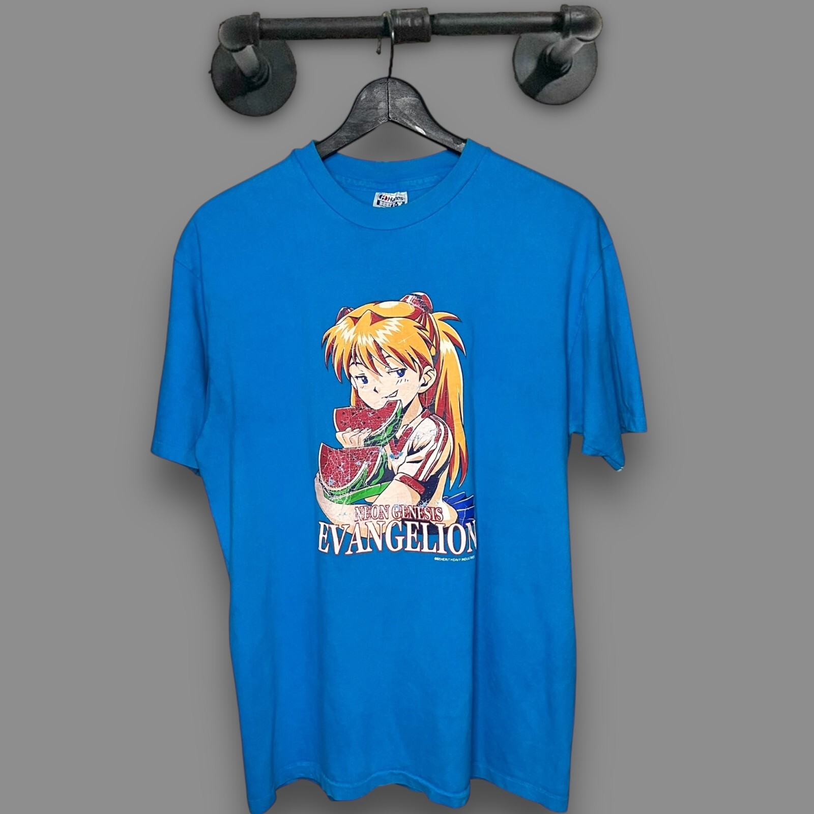 Bootleg Neon Genesis Evangelion Anime Tshirt Size XL - Gem