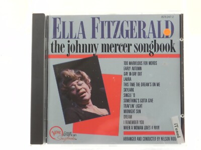 Sings the Johnny Mercer Song Book by Ella Fitzgerald (CD, Nov-1984 ...