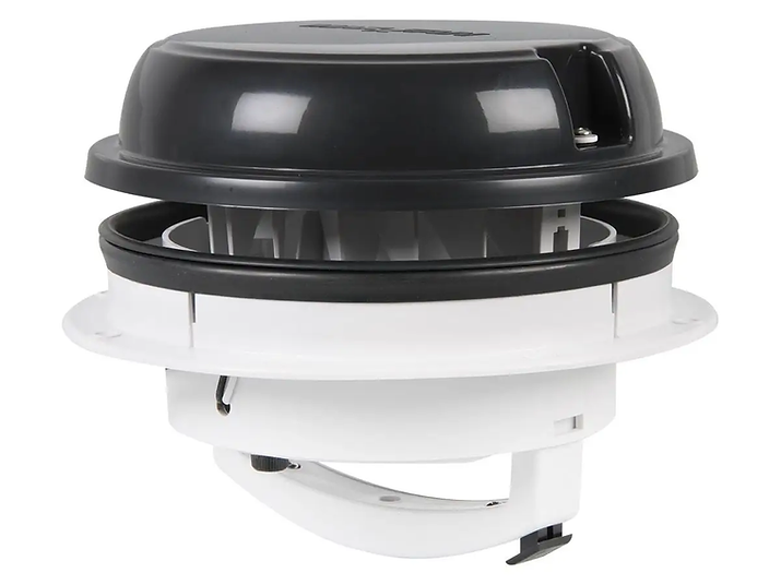MAXXAIR MAXXFAN DOME VENT EXHAUST FAN 12V CAMPERVAN MOTORHOME (BLACK ...