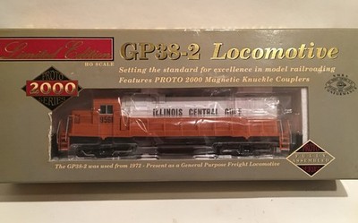 HO Proto 2000 Illinois Central Gulf GP38-2 Diesel Locomotive ICG #9561 ...