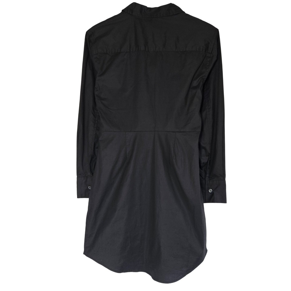 Steve Madden Nadia Black Long Sleeve Button Down Mini Dress Size 0 | eBay