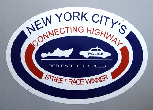 SignPast New York City's Street Race Winner Metal Reproduction Vintage ...