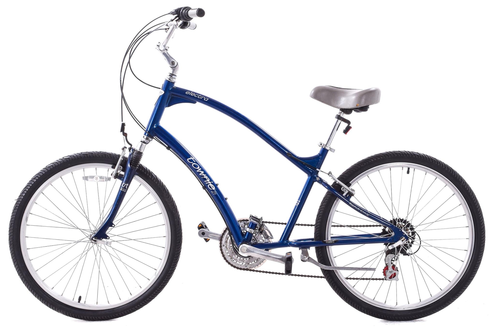 USED Electra Townie 21D Step Over Beach Cruiser Aluminum Frame Dark ...