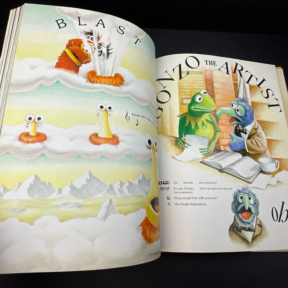 The Muppet Show Book - Vintage 1978 Hardcover First "1st" Edition, No ...