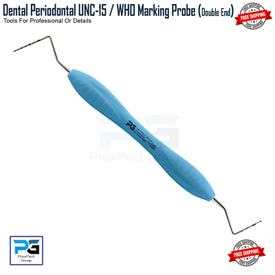 Dental Examination Instruments Dental Periodontal Probes - UNC-15 & WHO ...
