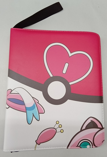 TCGAMES Pokemon Card Binder Pink | eBay