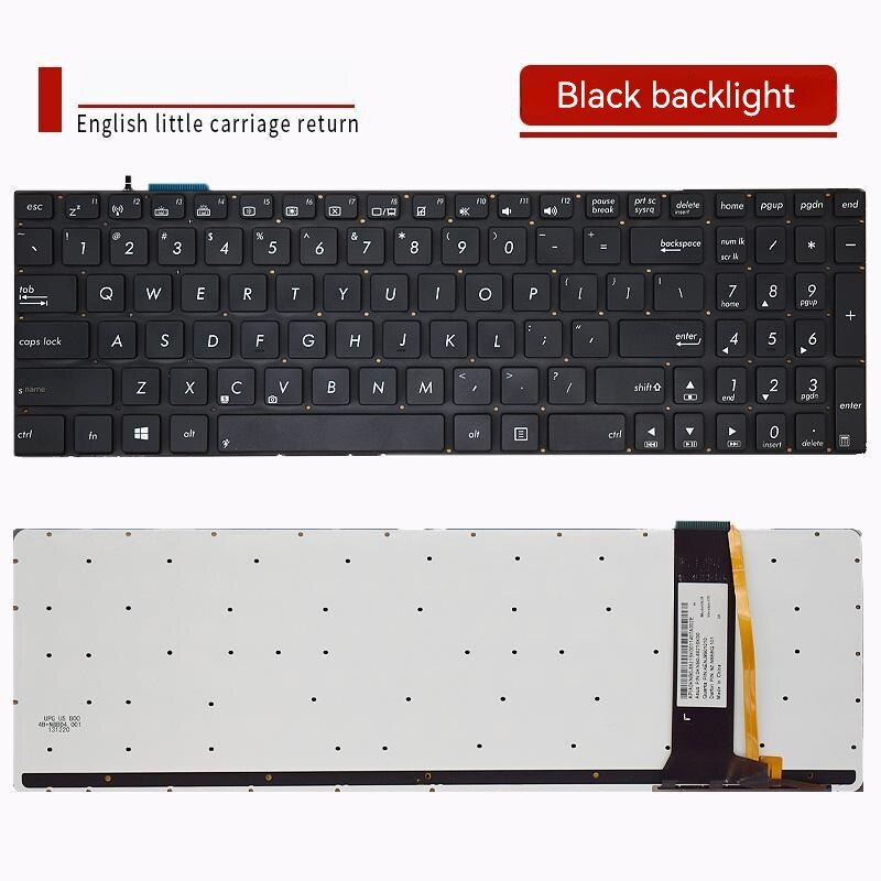 Laptop Keyboard for ASUS N56V N550 N56DP G550J N76V U500VZ N550J N56VZ ...