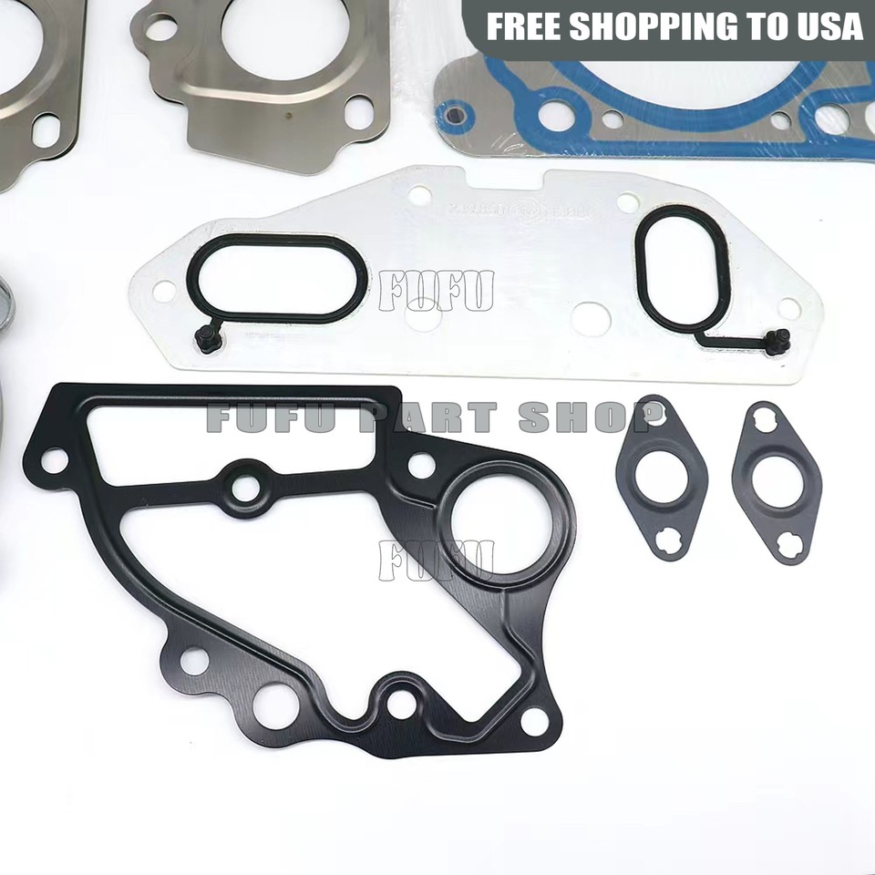 OE Engine Cylinder Head Valve Cover Gaskets Seals Set For AUDI S4 S5 Q7 ...