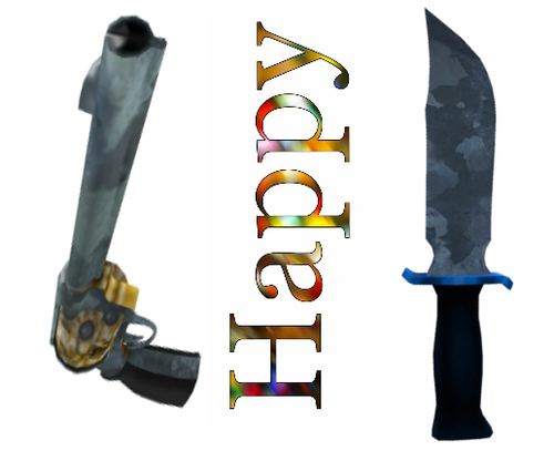 BLUESTEEL GUN & KNIFE💙💙FAST DELIVERY💙💙MM2 UNCOMMON COLLECTIBLE ROBLOX ...