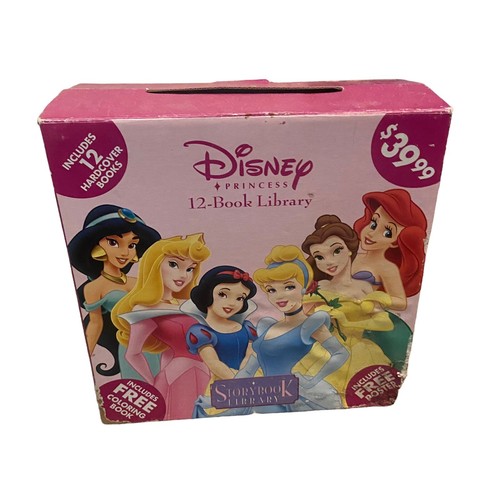 Disney Princess Storybook Library HB Book 1-12 Set Missing #8 In Box ...