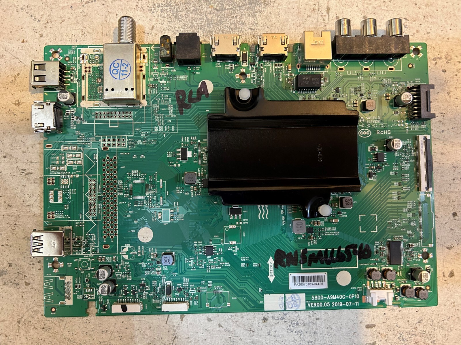 RCA RNSMU6540 Main Board PA20080106 PA20080103 5800-A9M40G-0P10 | eBay