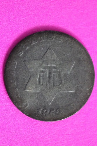 1853 Trime 3 Three Cent Silver Dime Exact Coin Shown In Pics Key Date ...