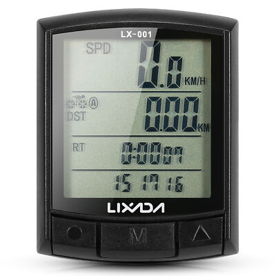 Lixada Bike Cycling Bike Speedometer MTB Road Bike M8J4 | eBay