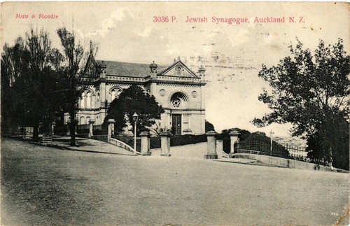 PC CPA JUDAICA, JEWISH SYNAGOGUE, AUCKLAND, NEW ZEALAND, Postcard ...