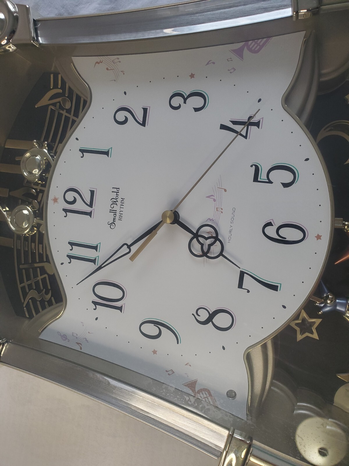 Small World Rhythm Clock - Carnival - Plays Melodies Lights & Sound. | eBay