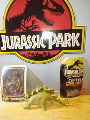 Jurassic Park 30th Anniversary Stegosaurus Stampede Captivz Build N ...