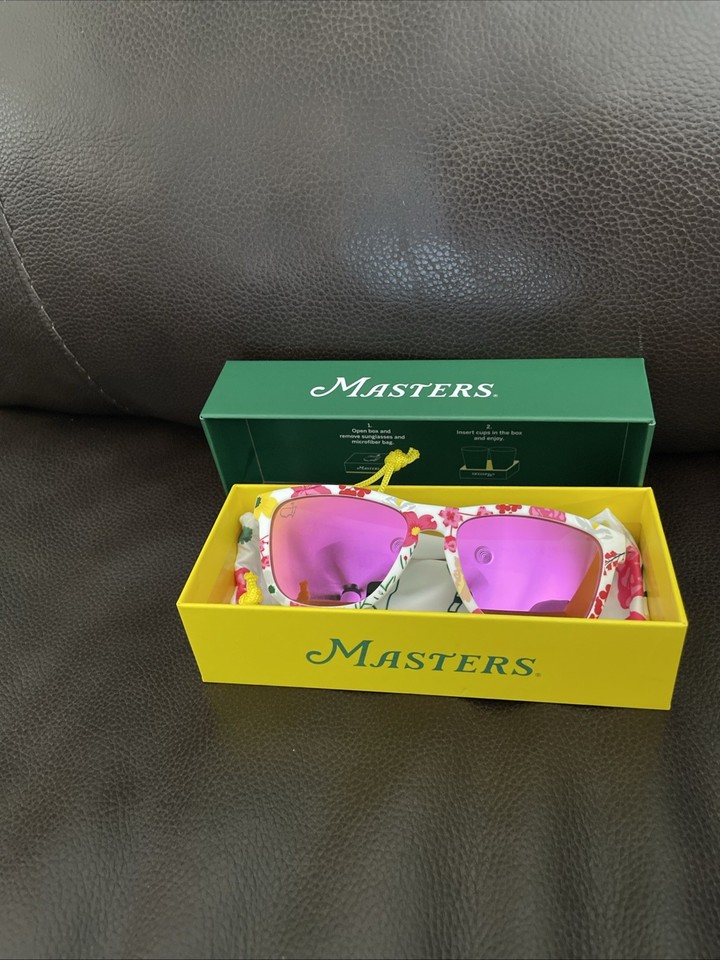 2026 Masters Goodr OG “The Florals - White” Sunglasses - Brand New | eBay